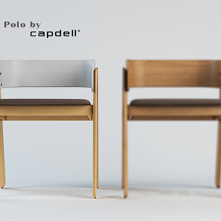 Chairs Polo Capdell Yonoh - Chair - 3D model