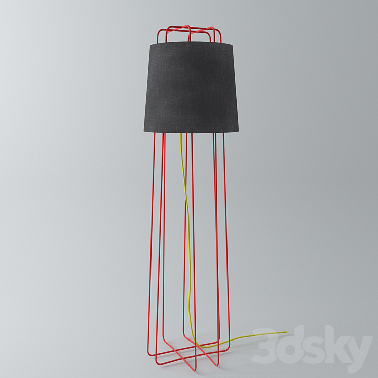 floor lamp - Floor lamp - 3D model