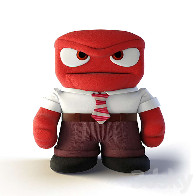 Toy Anger / Disney - Toy - 3D model