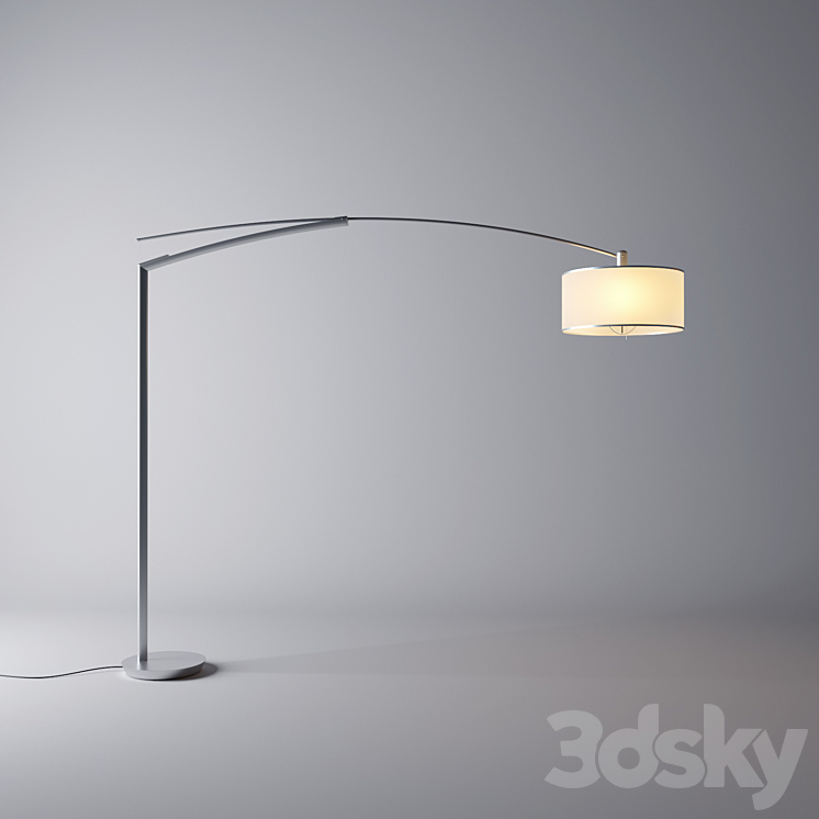 Vibia Balance Floor Lamp - Floor lamp - 3D model