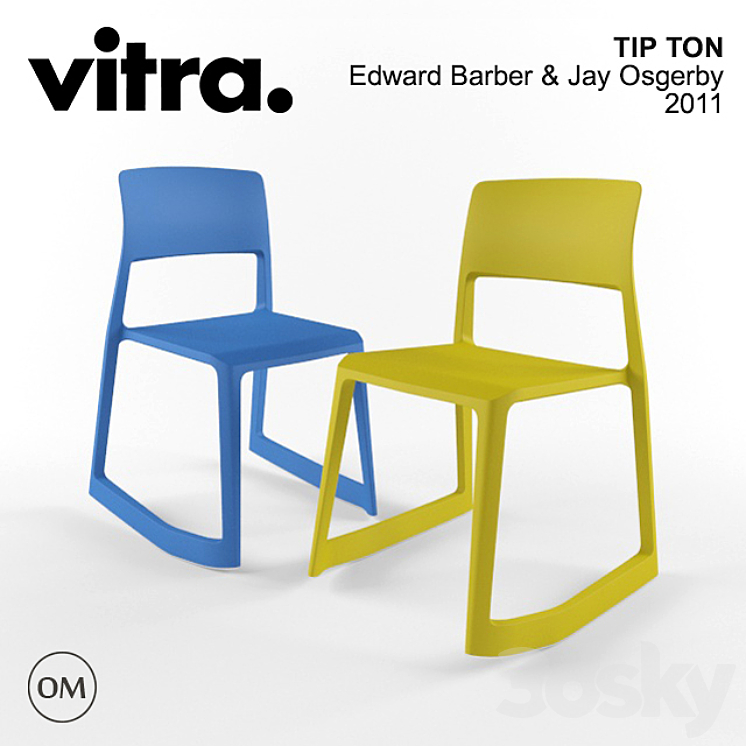 VITRA TIP TON - Chair - 3D model