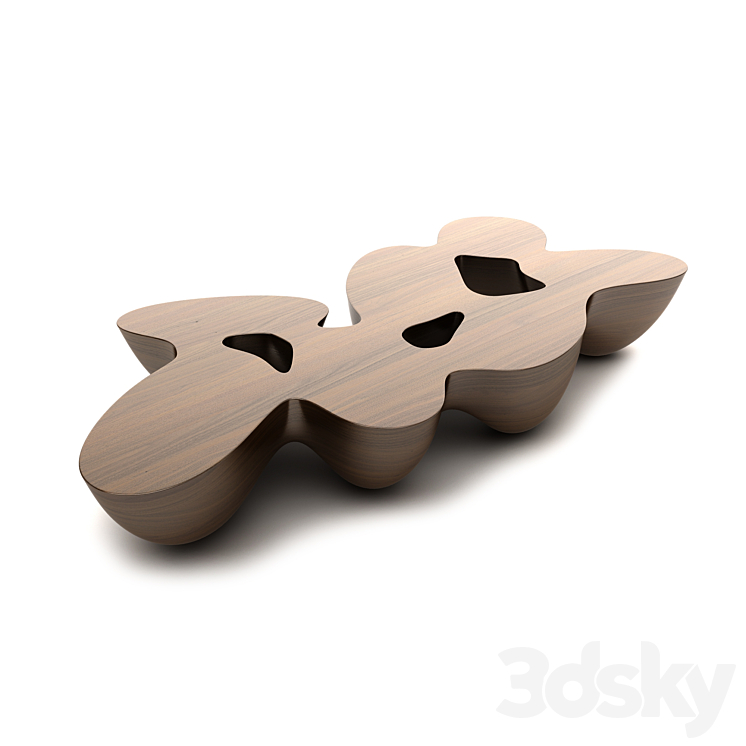Quark by Emmanuel Babel - Table - 3D model