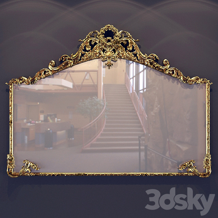 Classic Mirror - Mirror - 3D model
