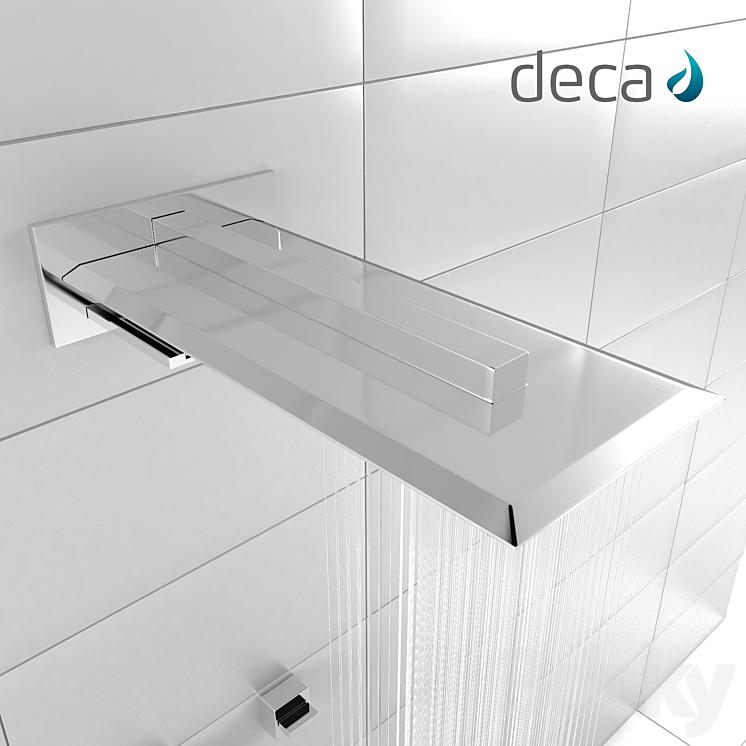 Deca - Twin Spa Shower - Faucet - 3D model