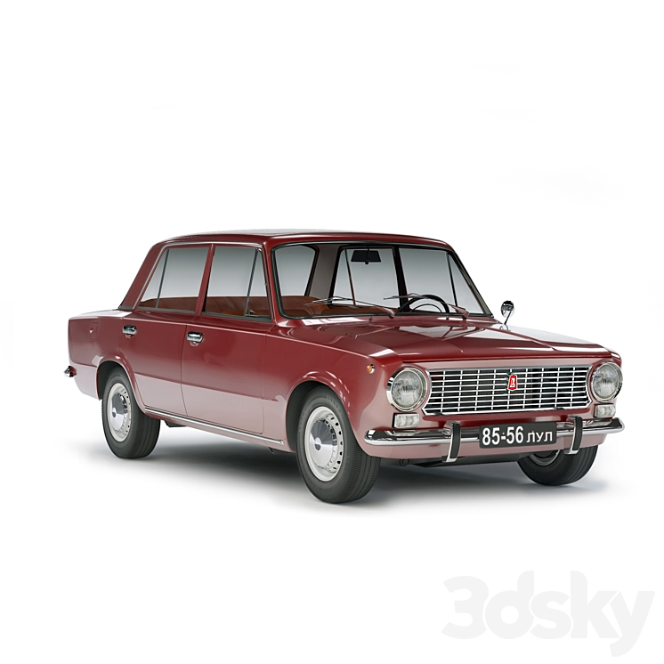 VAZ 2101 - Transport - 3D model