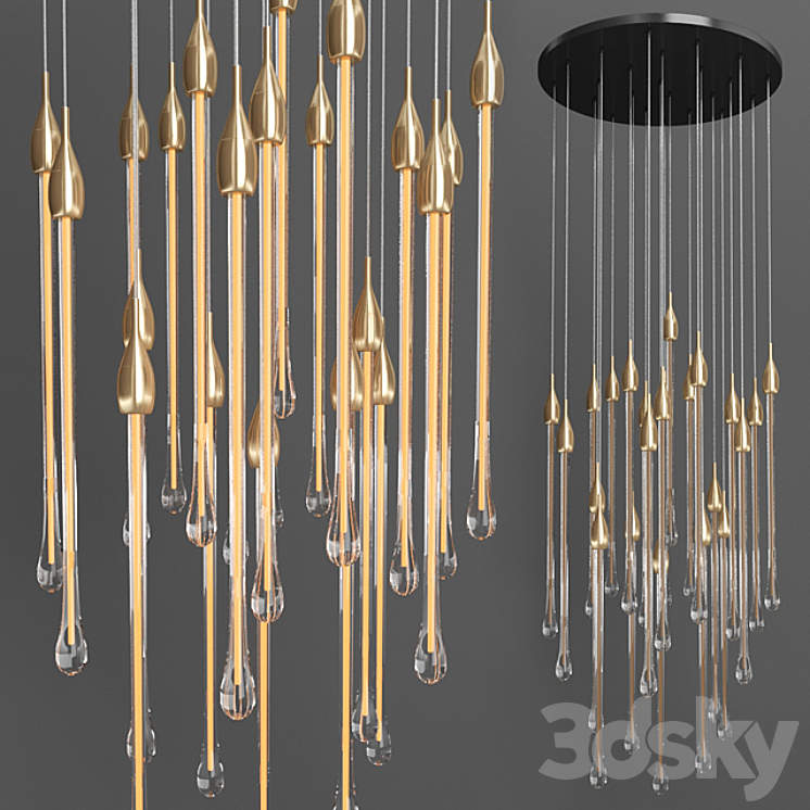 ALLURE lighting - Pendant light - 3D model