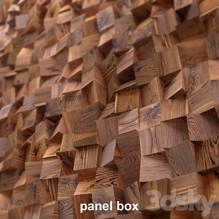 Panel box - Other decorative objects - 3D model