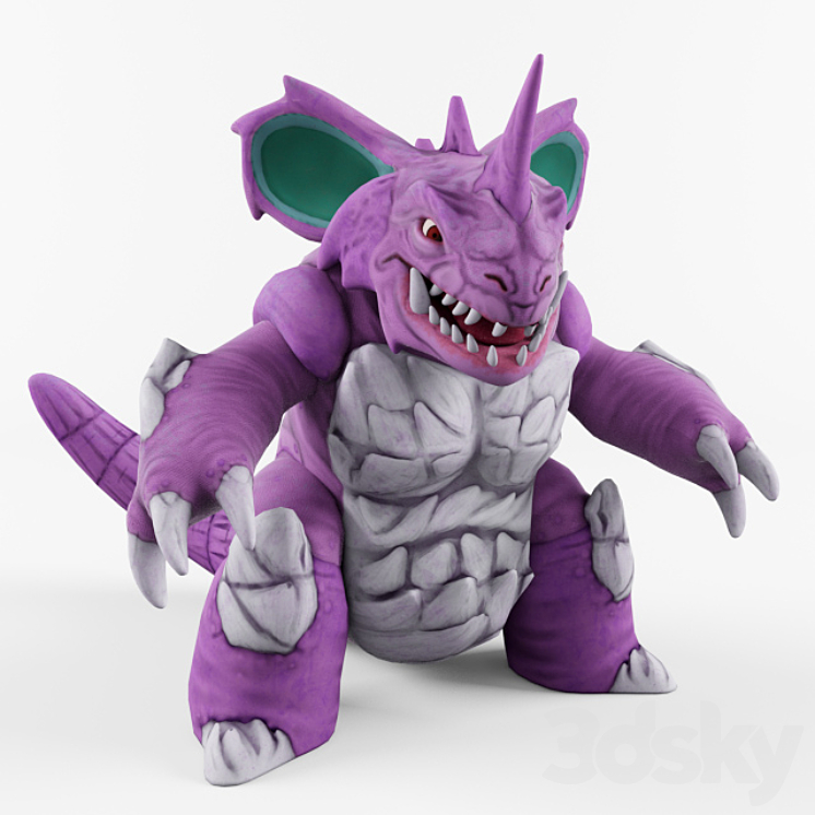 Pokemon Nidoking - Toy - 3D model