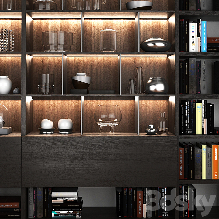 bookcase Poliform - Other - 3D model