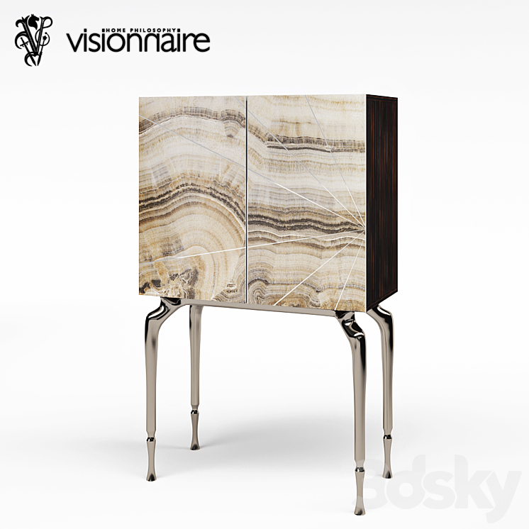 Visionnaire Aurora - Sideboard & Chest of drawer - 3D model