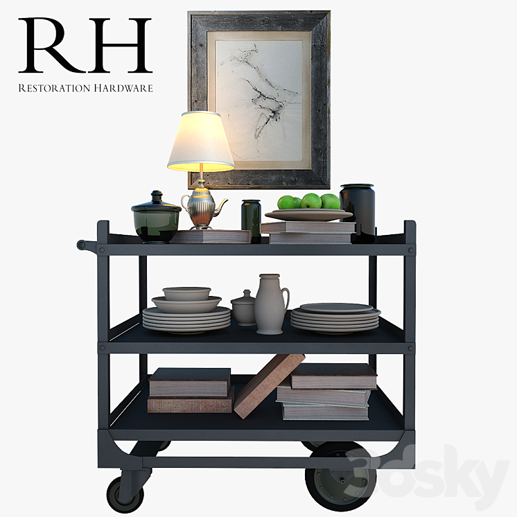 RH Decor Set - Other - 3D model
