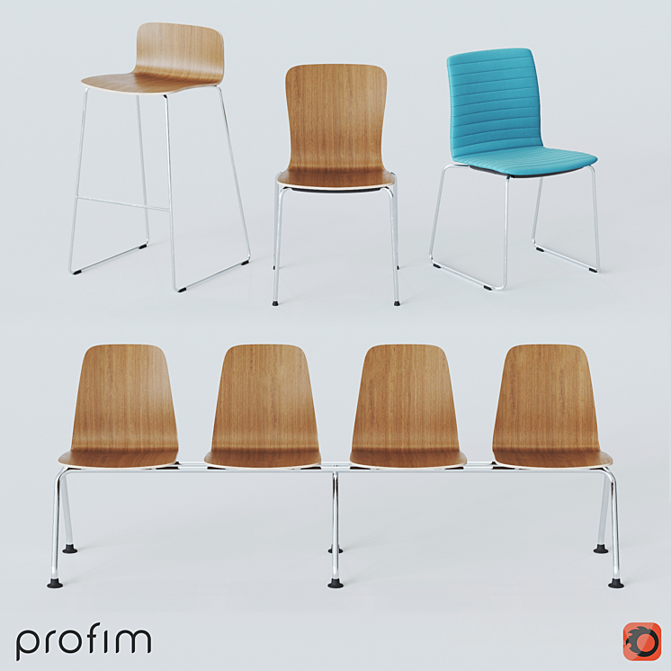 Profim Com - Chair - 3D model