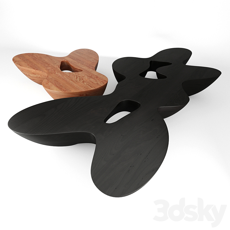 QUARK by Emmanuel Babled - Table - 3D model