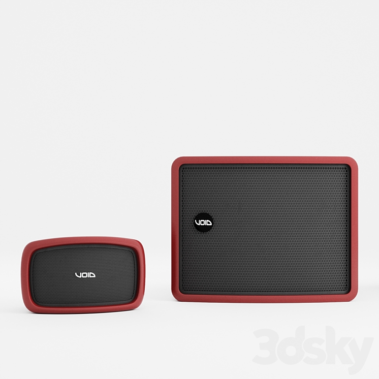 Void Cyclone - Audio tech - 3D model