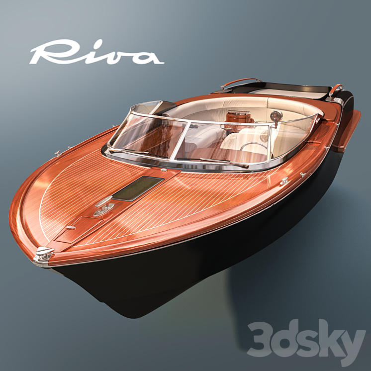 Riva Aquariva Super - Transport - 3D model