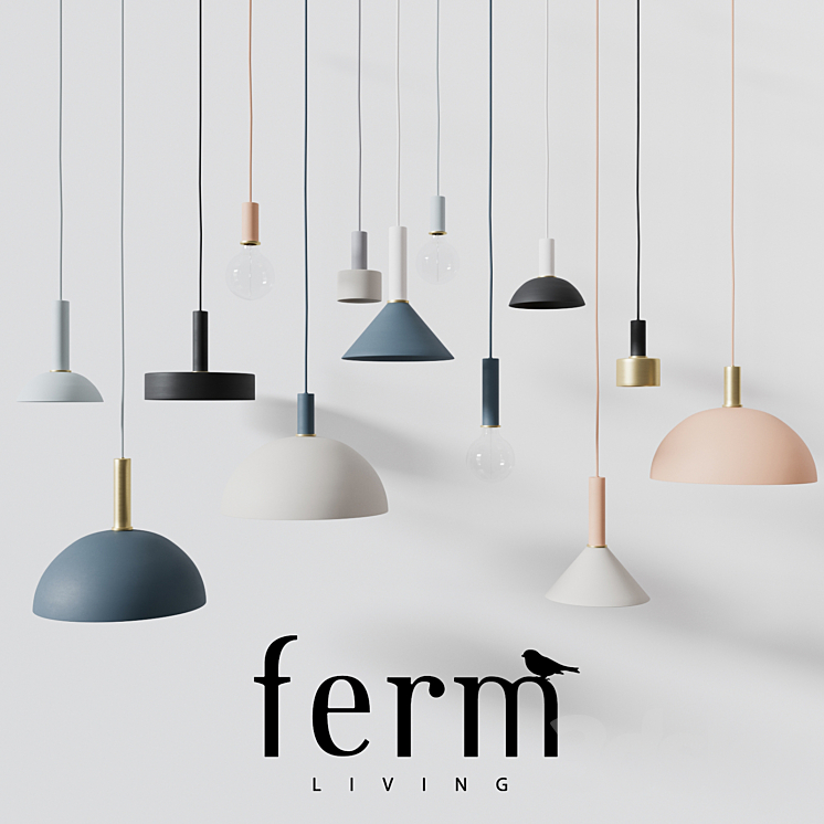 Collect Lighting by Ferm Living - Pendant light - 3D model