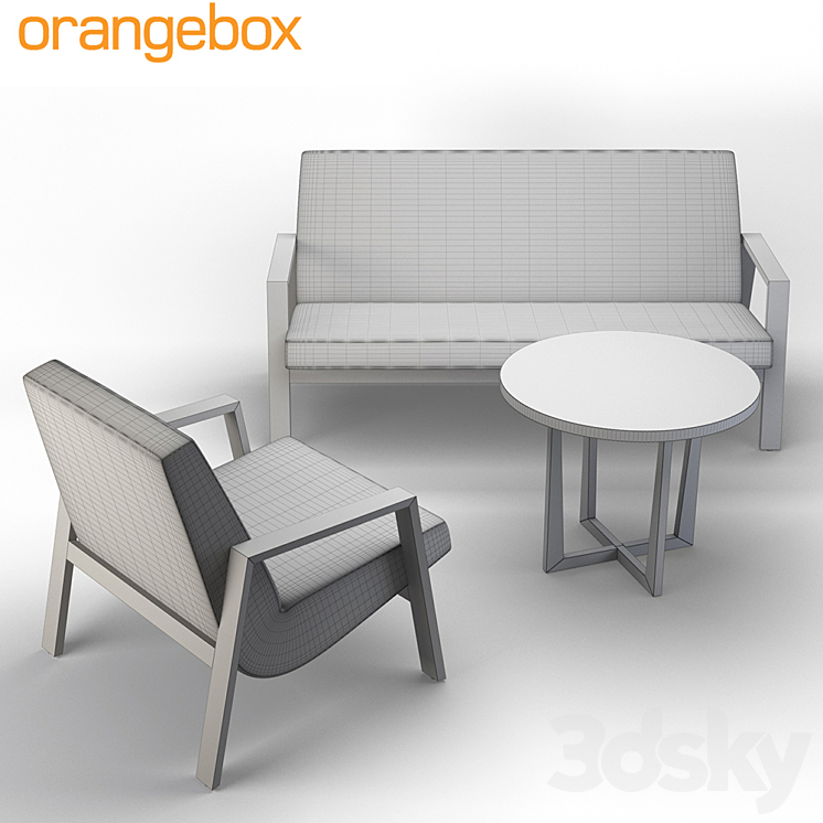 ORANGEBOX Flex - Arm chair - 3D model