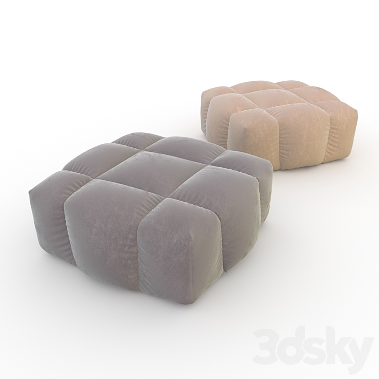 Poof - Other soft seating - 3D model