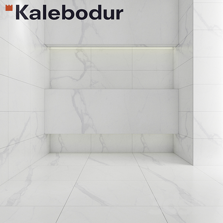 KALEBODUR MARMI STATUARIO - Tile - 3D model