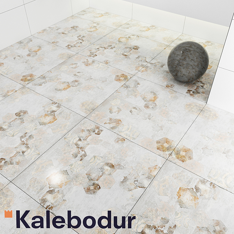 KALEBODUR CONCRETE - Tile - 3D model