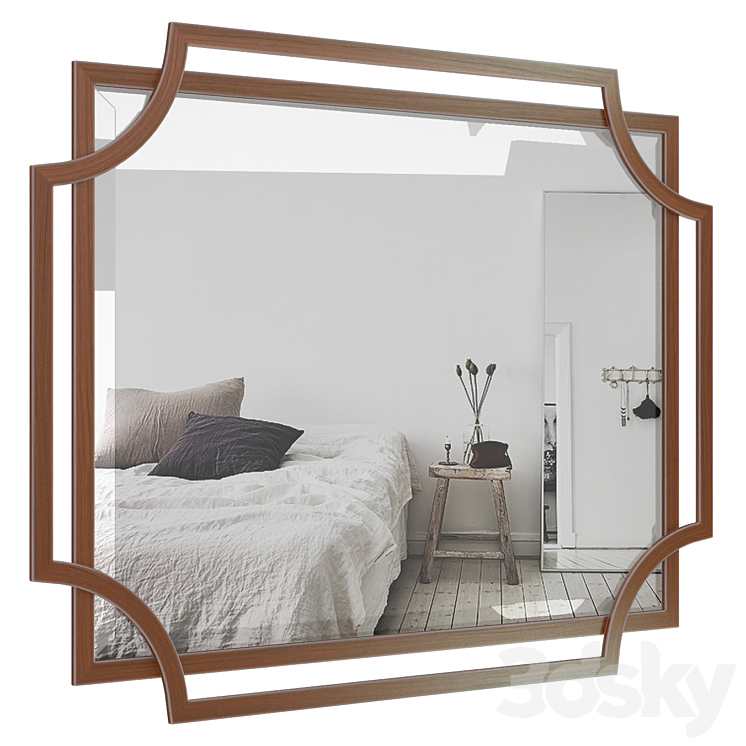 Jet Set Mirror 356-321 - Mirror - 3D model