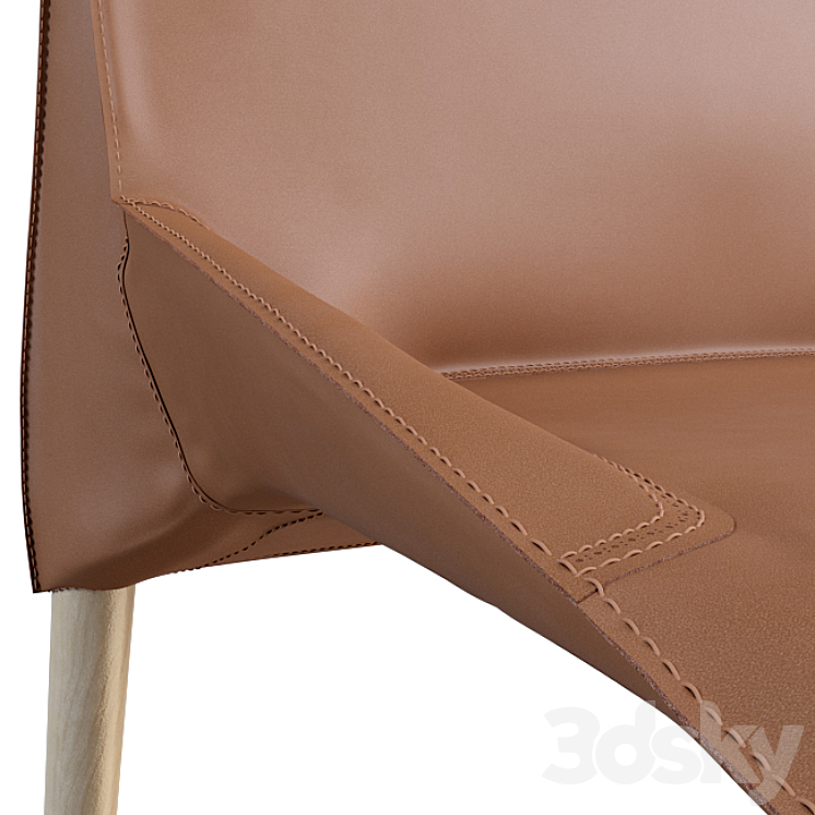 Seattle Chair - Poliform - Chair - 3D model