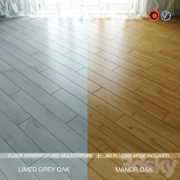 Pergo Flooring Vol.23 - Floor coverings - 3D model