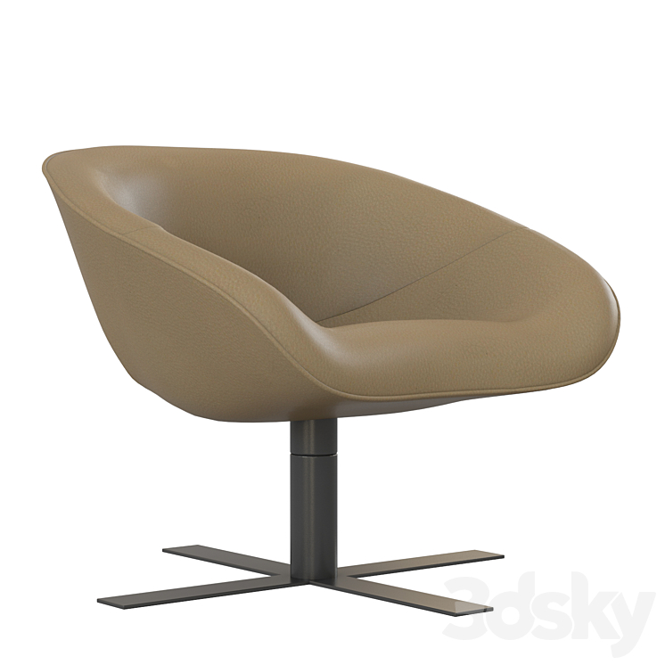 Mart chair MPG 15 BB - Arm chair - 3D model