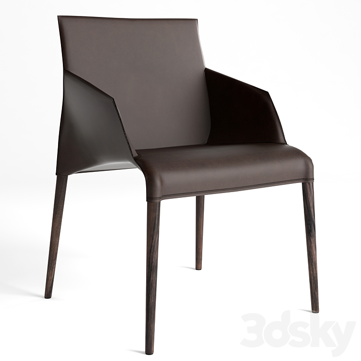Seattle armchair, Poliform - Arm chair - 3D model