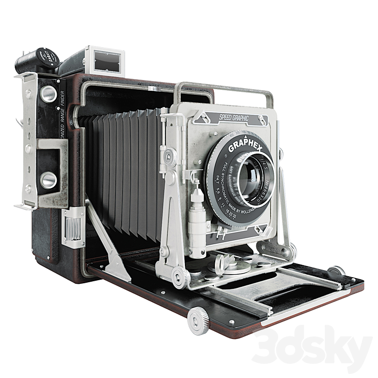 Graflex camera - Miscellaneous - 3D model