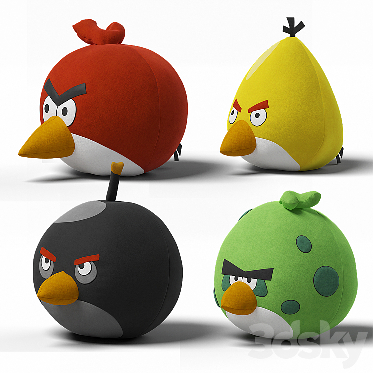 Angry Birds Toys - Toy - 3D model