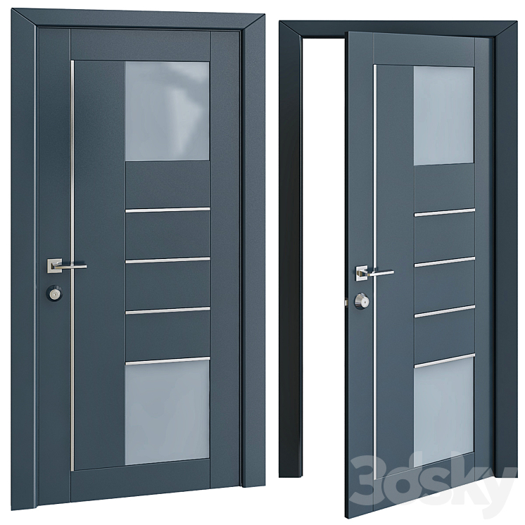 U-Collection, Milano Doors - Doors - 3D model