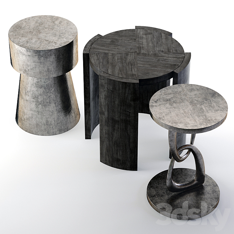 Bernhardt Linea Chairside Tables - Table - 3D model