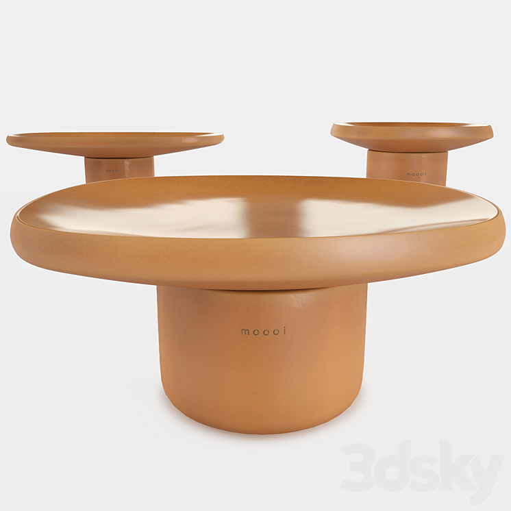 Moooi Obon Tables - Table - 3D model