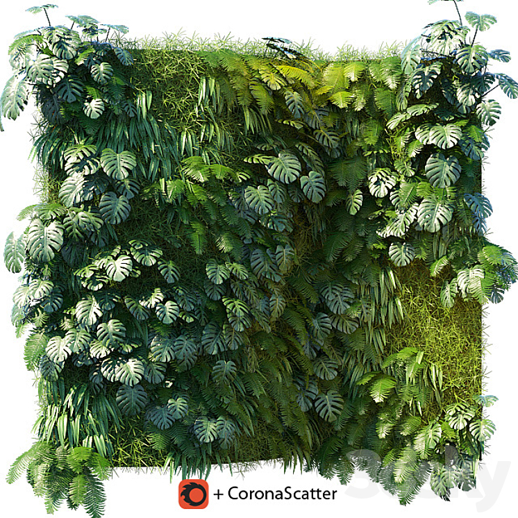 Phytowall 1 - Fitowall - 3D model
