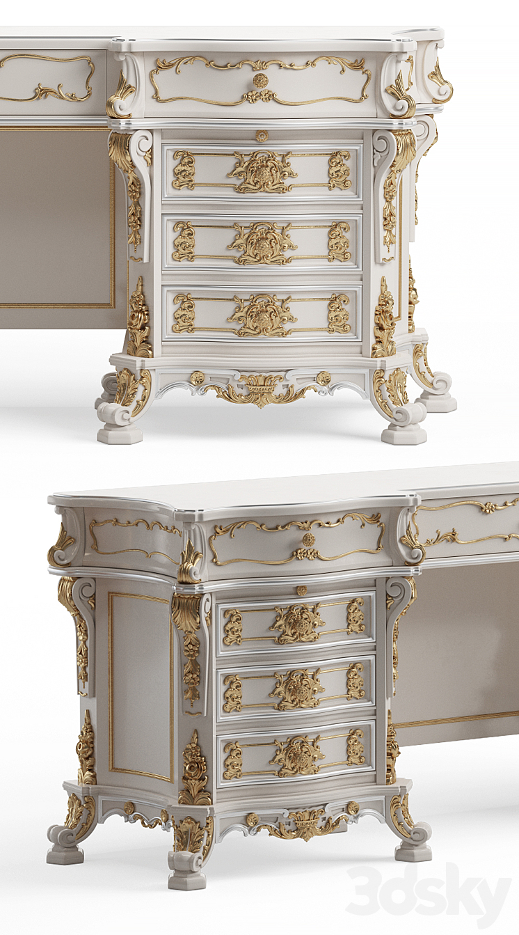 Silik dressing table - Dressing table - 3D model