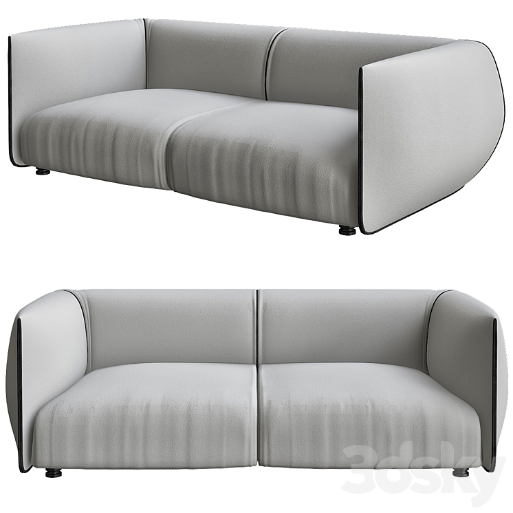 MIA collection of sofas - Sofa - 3D model