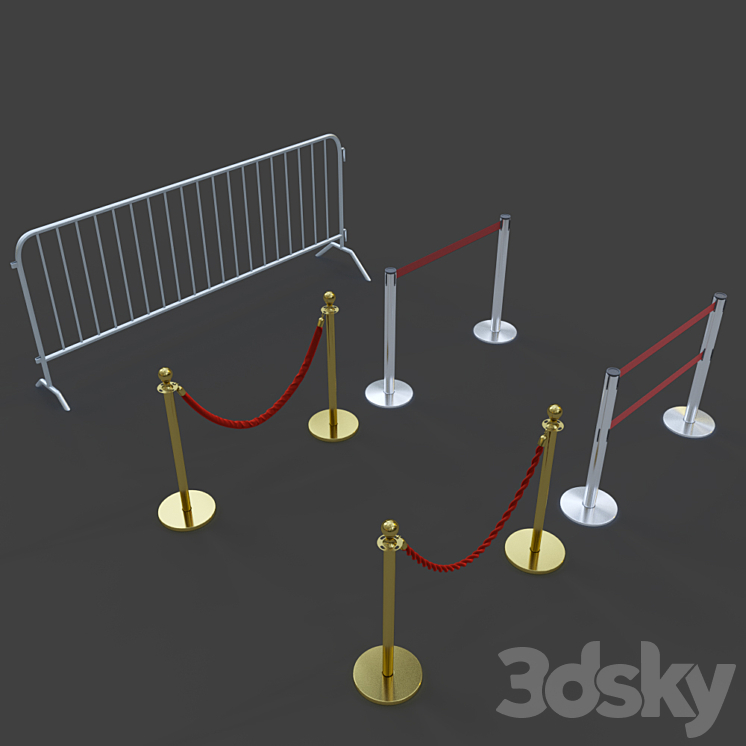 Fencing - Miscellaneous - 3D model