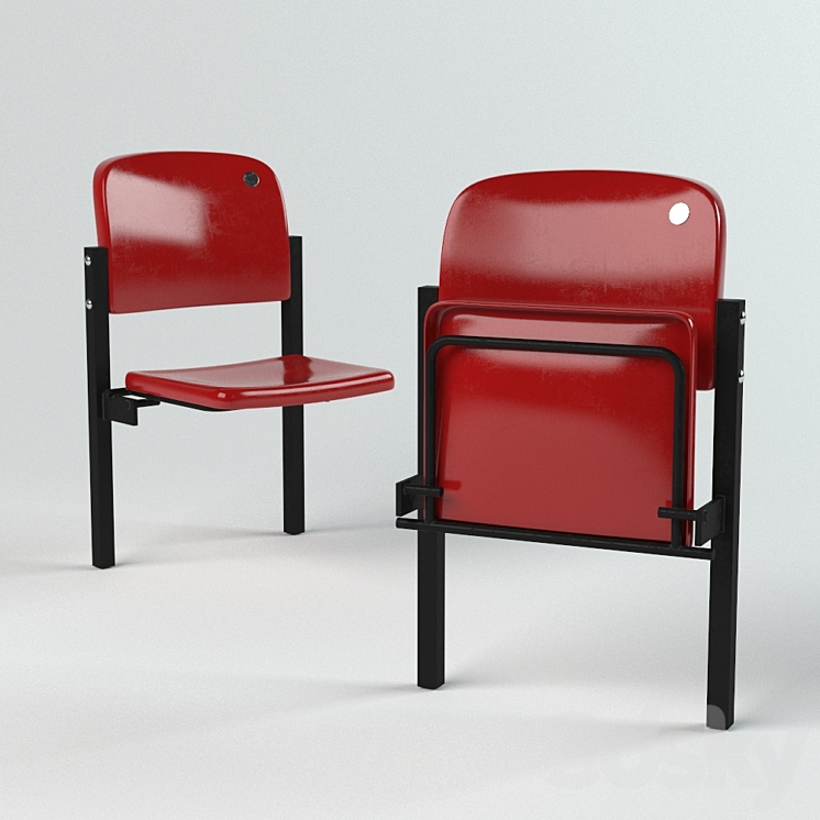Stadium seat - Chair - 3D model