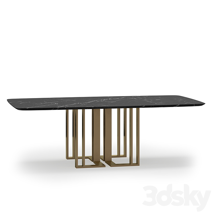 TABLE OF MERIDIANI CHARLIE 2 - Table - 3D model