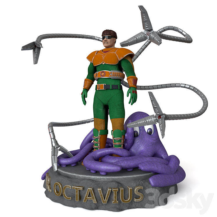 Dr. Octavius - Toy - 3D model