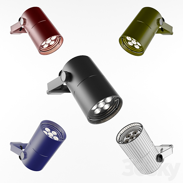 spot light - Technical lighting - 3D model