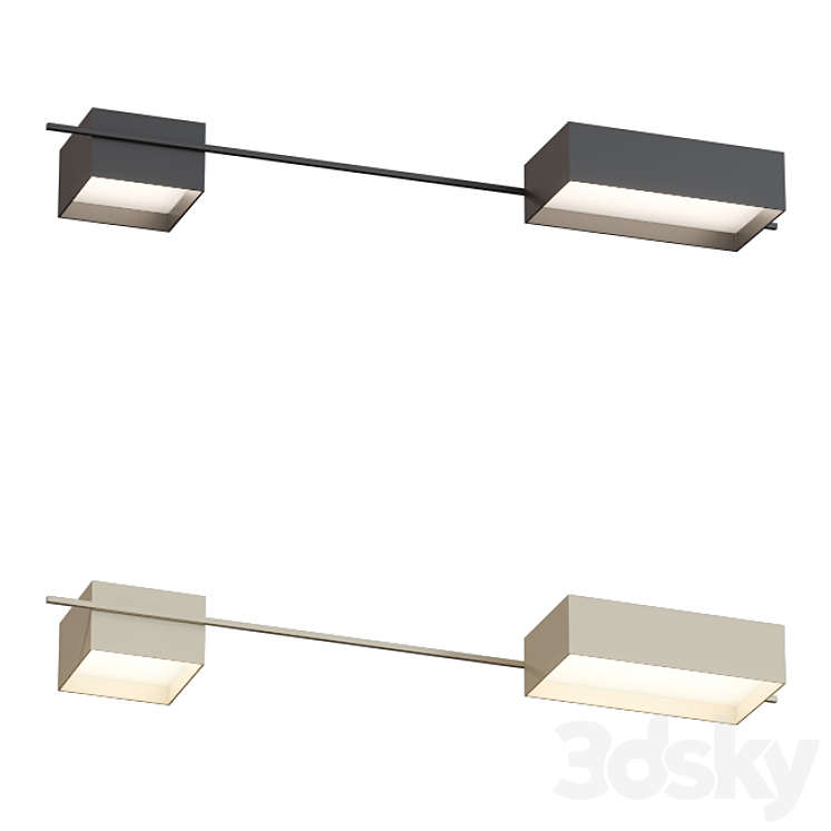 Ceiling lamp Vibia STRUCTURAL 1600 mm - Ceiling lamp - 3D model
