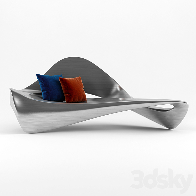 Daan Mulder Form Follows Function Sofa - Sofa - 3D model