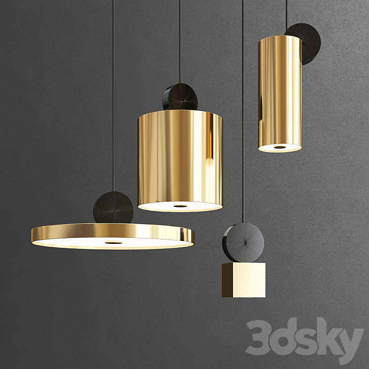 Cale Pendant - Pendant light - 3D model