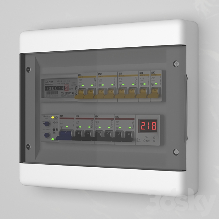 Distribution board - Miscellaneous - 3D model