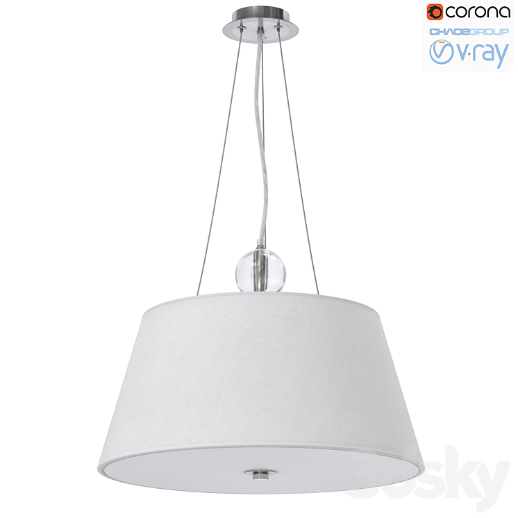 Maytoni bergamo - Pendant light - 3D model