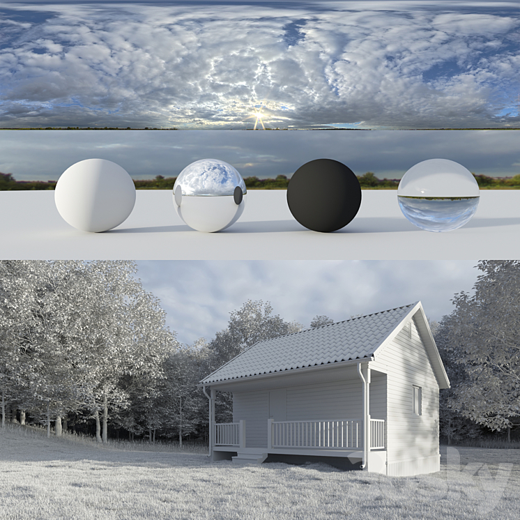 HDRi - s1 - HDRI - 3D model