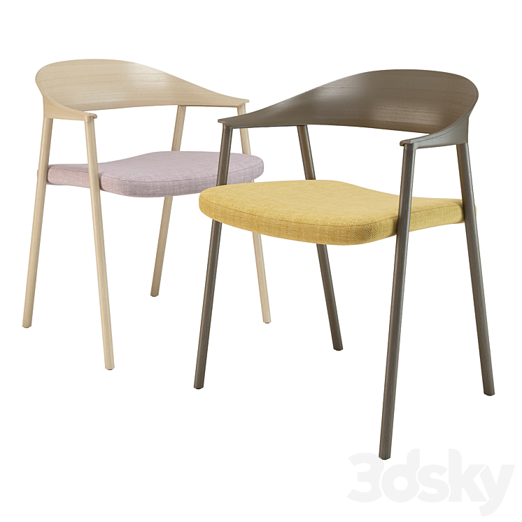 Hera 2865 - Chair - 3D model