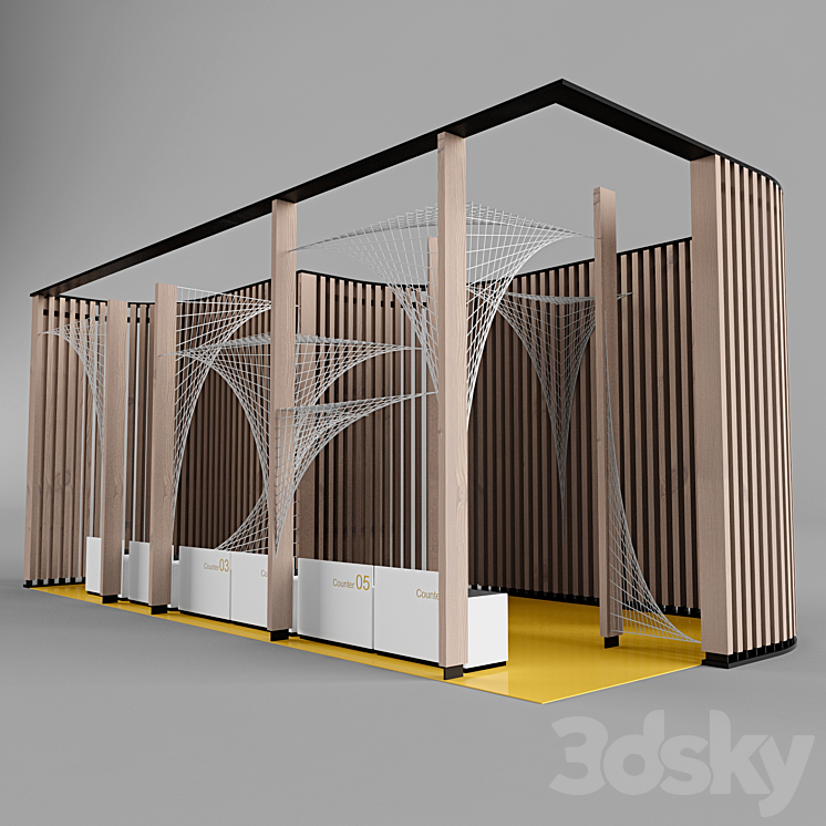 Booth - Other - 3D model